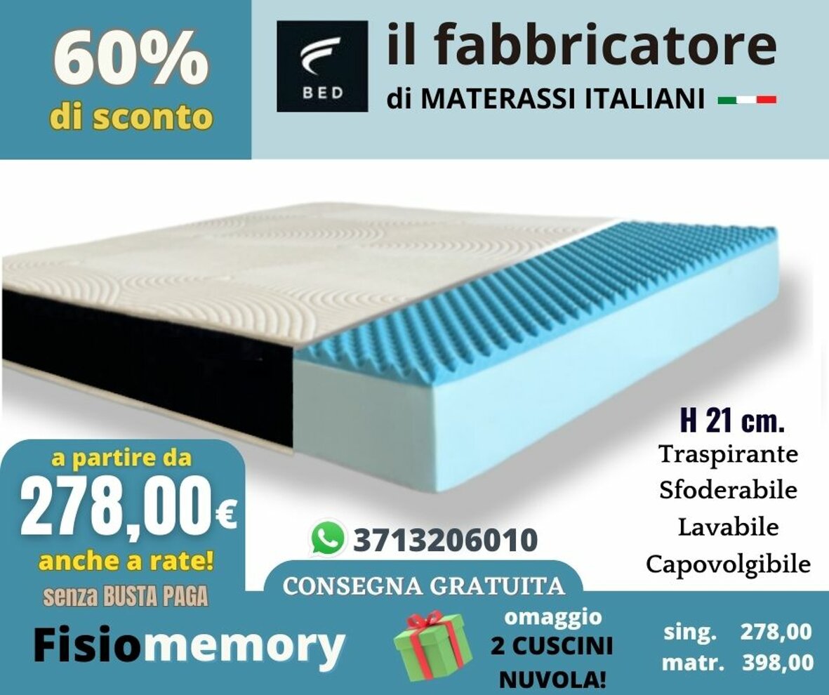 Shop Online dei Migliori Letti Contenitore • Made in Italy - Il Fabbricatore di Materassi ...